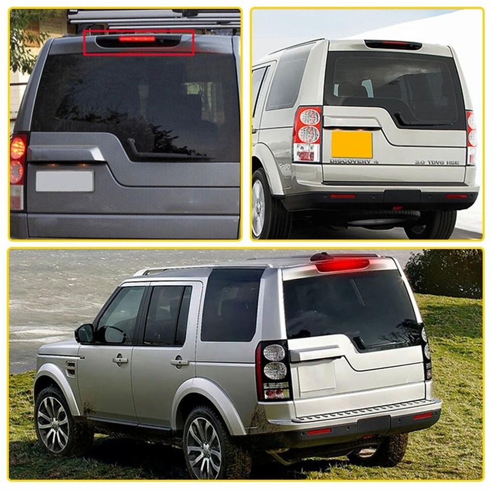 Mounted High 3rd Brake Third Light Fit 2005-2016 Land Rover Discovery ...