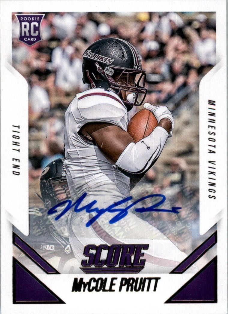 2015 Score - Rookie MyCole Pruitt #427 Signatures (AU, RC) for sale ...