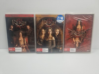Reign Complete Seasons 1, 2, 3 DVD Historical Medieval Drama TV Series ...