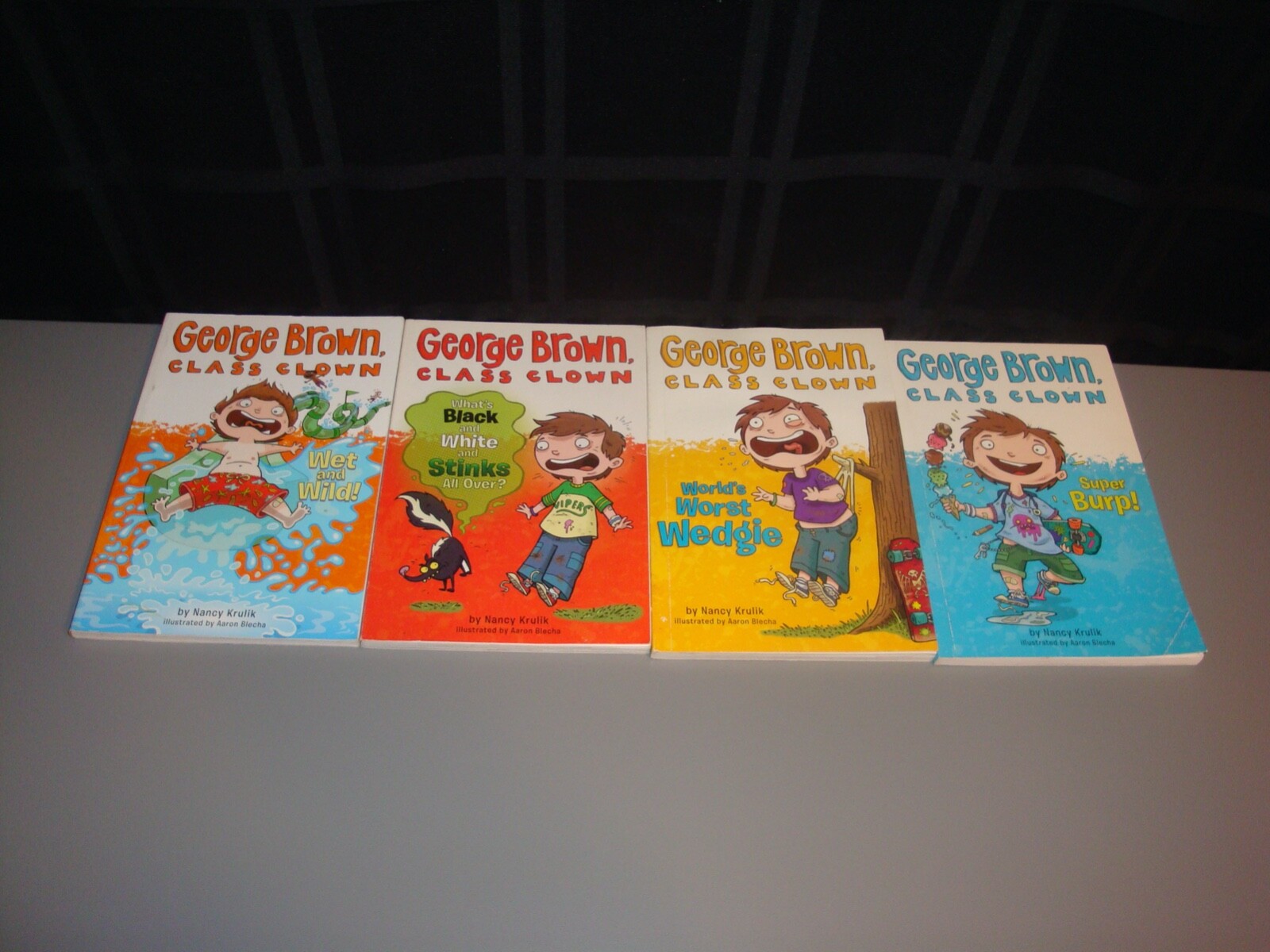 George Brown Class Clown Series 4 Chapter Book Lot Teacher Class AR ...