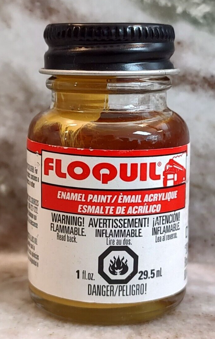 FLOQUIL RAILROAD COLORS MODEL PAINT by TESTORS - 1 oz UP ARMOR YELLOW ...