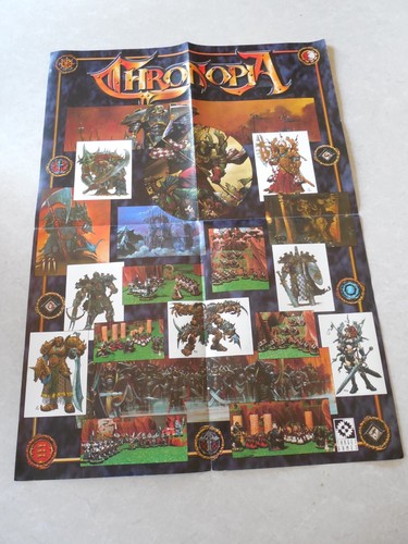 CHRONOPIA: DARK FANTASY MINIATURE BATTLES POSTER ONLY, TARGET GAMES ...