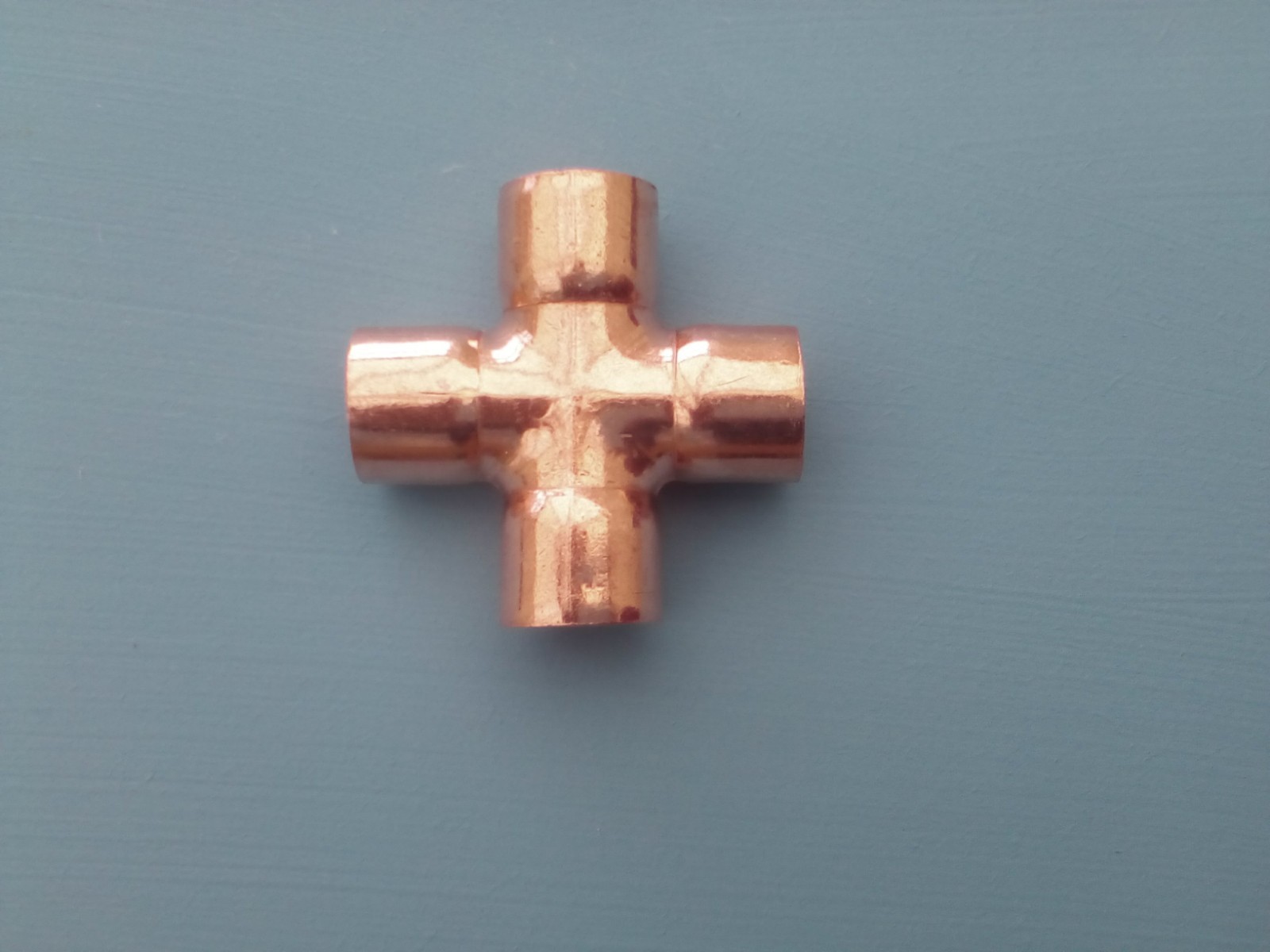 15mm Copper End Feed Cross 4 Way Pipe Fitting Connector UK stock | eBay UK