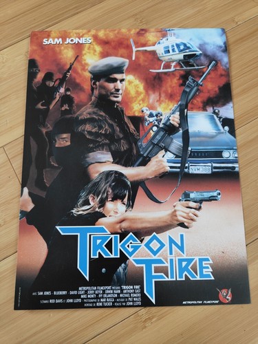 Synopsis original cinéma Trigon fire John Lloyd Sam Jones | eBay