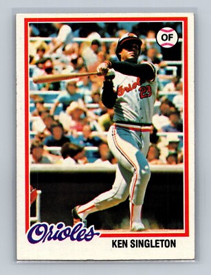 1978 Topps Baseball Ken Singleton #65 Orioles | eBay