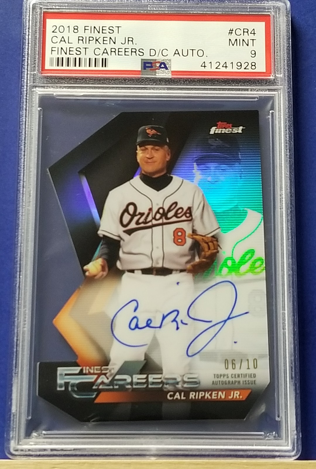 Cal Ripken Jr. Autographed Memorabilia | Signed Photo, Jersey ...