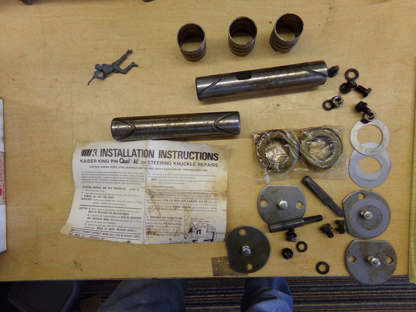 Kaiser King Pin Kit K68I, As Shown *FREE SHIPPING* | eBay