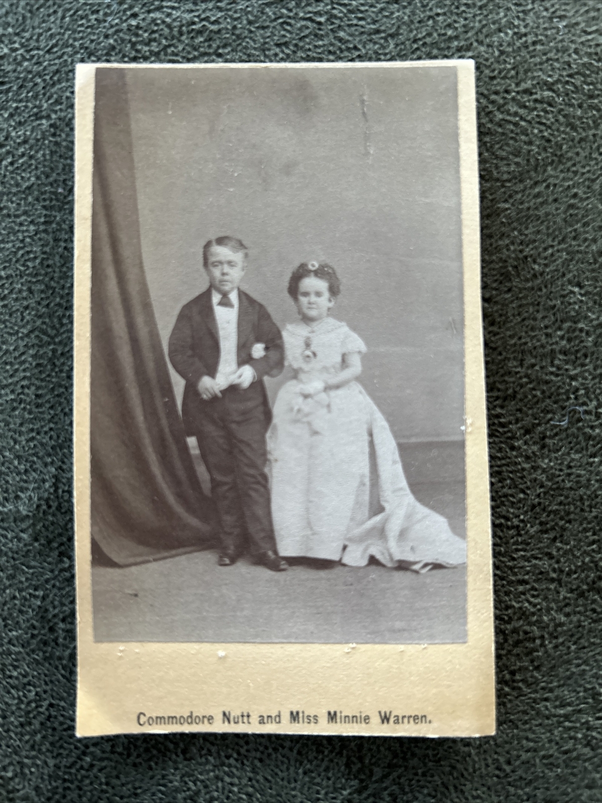 Vintage Picture - Commodore Nutt and Miss Minnie Warren | eBay