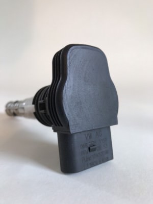 VOLKSWAGEN AUDI DIRECT IGNITION COIL BOSCH OEM 06B905115R TESTED GOOD ...