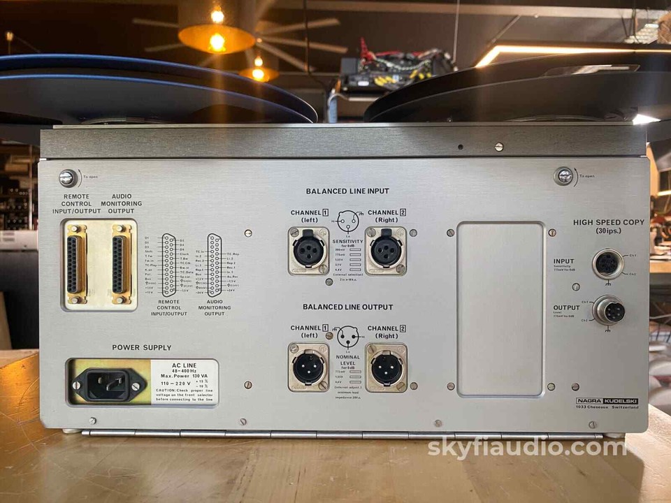 Nagra T-Audio Reel to Reel | Swiss Masterpiece