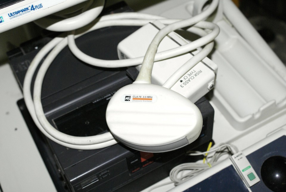 ATL ULTRAMARK 4A Plus Ultrasound Imaging System UM4A + CLA 76 3.5MHz ...