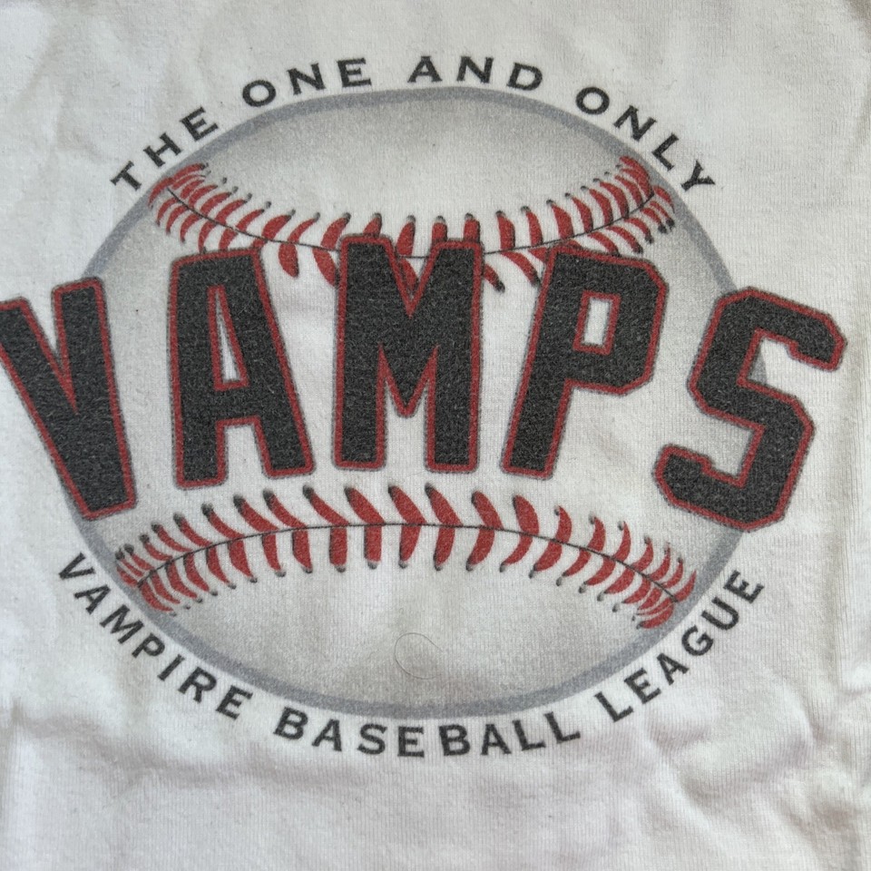 Twilight Movie Vampire T Shirt Size Large Baseball Edward Cullen | eBay