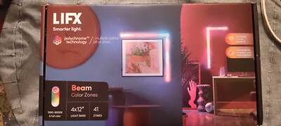 LIFX Smart Wi-Fi LED Beam Color Zone Full Color 4x 12" Light Bar Kit ...