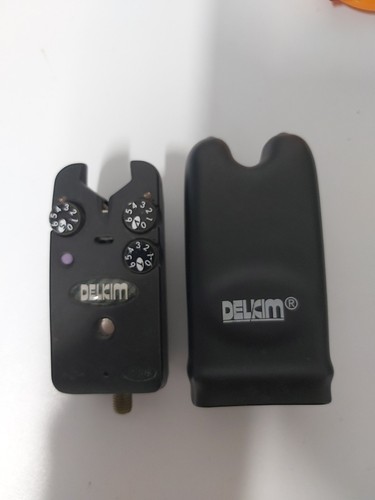Delkim EV Plus Bite Alarm Purple Led With Soft Case | eBay UK
