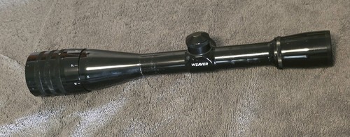 Weaver CKT15 15X Power Target Varmint Scope With AO Gloss made In Japan ...