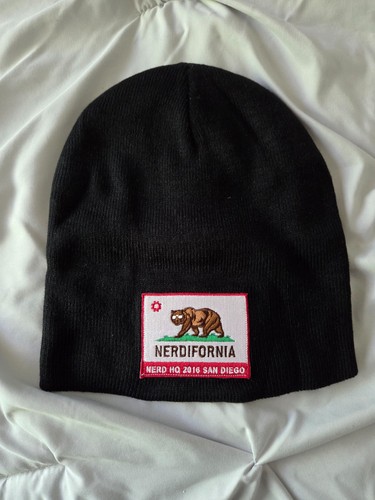 The Nerd Machine NerdHQ Nerd HQ Nerdifornia 2016 San Diego Beanie ...