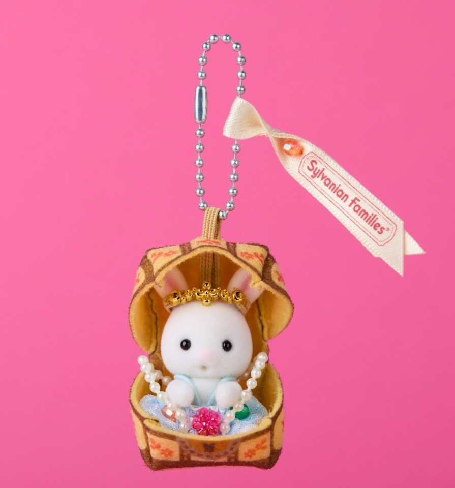 Sylvanian Families BABY KEYCHAIN cherry apple banana strawberry Long ...