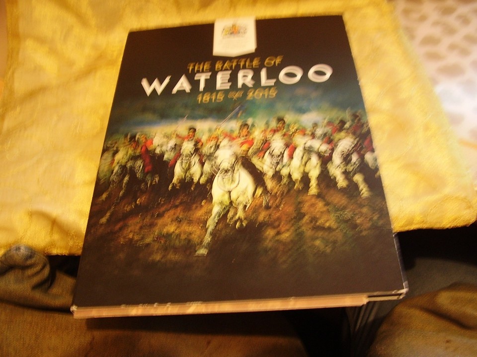 The Battle Of Waterloo 1815-2015 Limited Edition Campaign Medal Coin ...