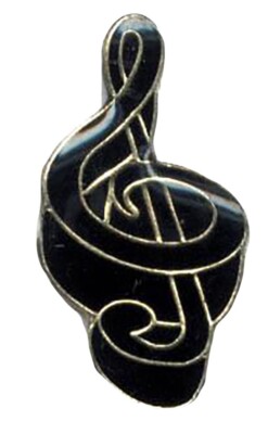 Treble Cleff Bike Motorcycle Hat Cap Lapel Pin HP3013 | eBay