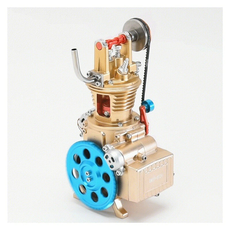 DM17 Single Cylinder Engine Car Engine Model Kit Unassembled DIY Toys ...