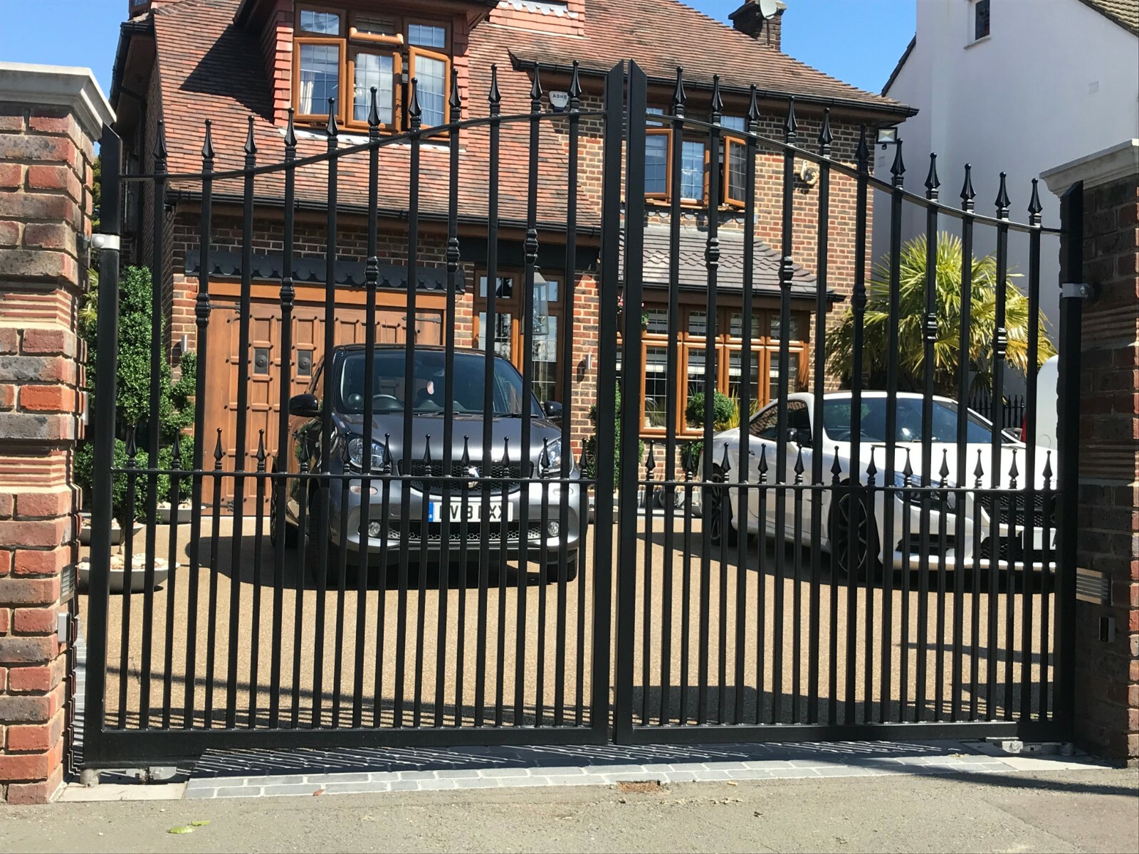 Low Wall Steel railings, Metal fencing | eBay