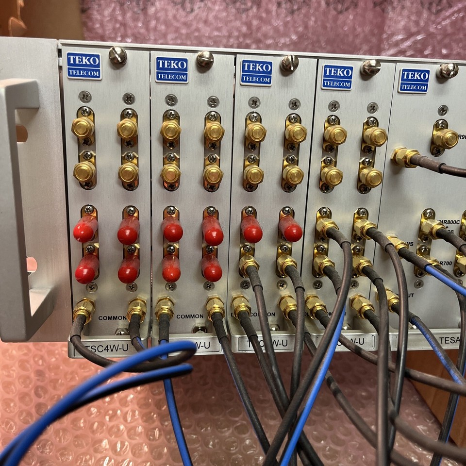 JMA Wireless TEKO Master Unit Nemko With Plug Ins TTRU4W-S-M TSC4W-U ...