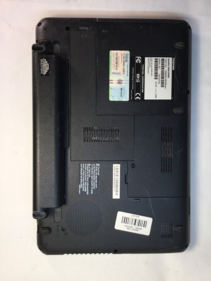 Toshiba Satellite M645-S4050 Intel Core i5 M450- Boots to BIOS -MZ | eBay