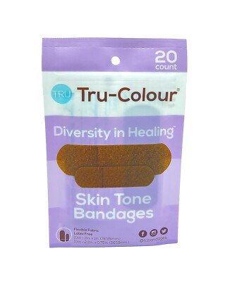 Tru-Colour Skin Tone Adhesive Fabric Bandages Match Your Skin Tone ...
