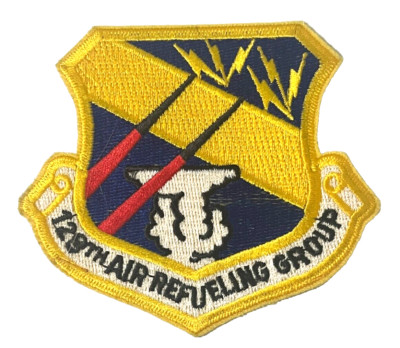 US AIR FORCE 128th AIR REFUELING GROUP PATCH (AFJ+) 1961 -1974 KC-97L ...
