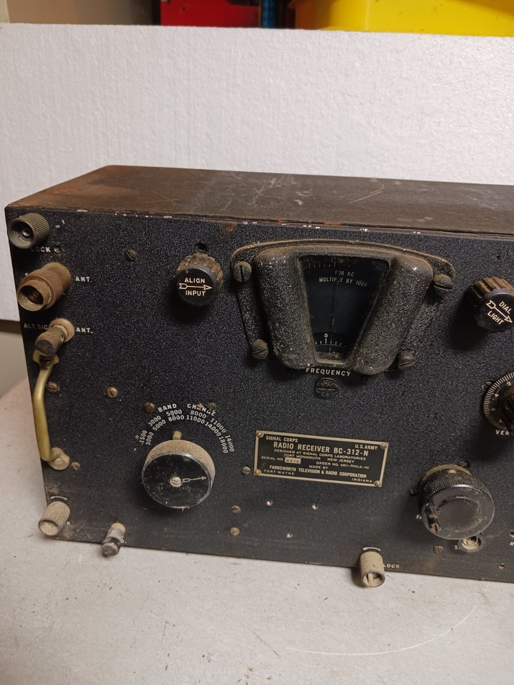WWII BC-312-N RADIO RECEIVER #175 | eBay