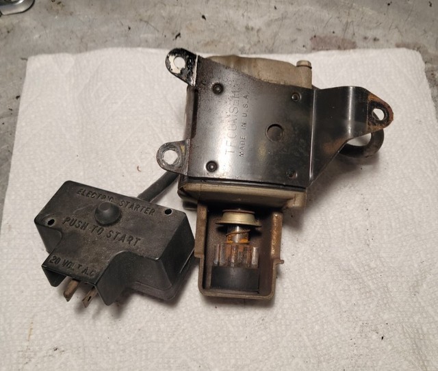 Genuine Tecumseh Electric Starter 33290E 19362 Ts12 Snow Blower for ...