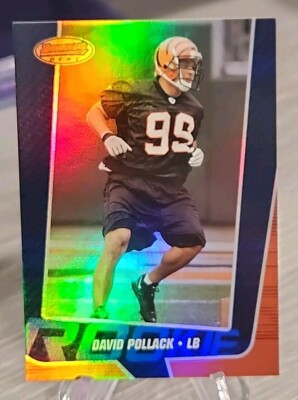 David Pollack 2005 Bowman's Best Blue /1399 Rookie #66 Cincinnati ...