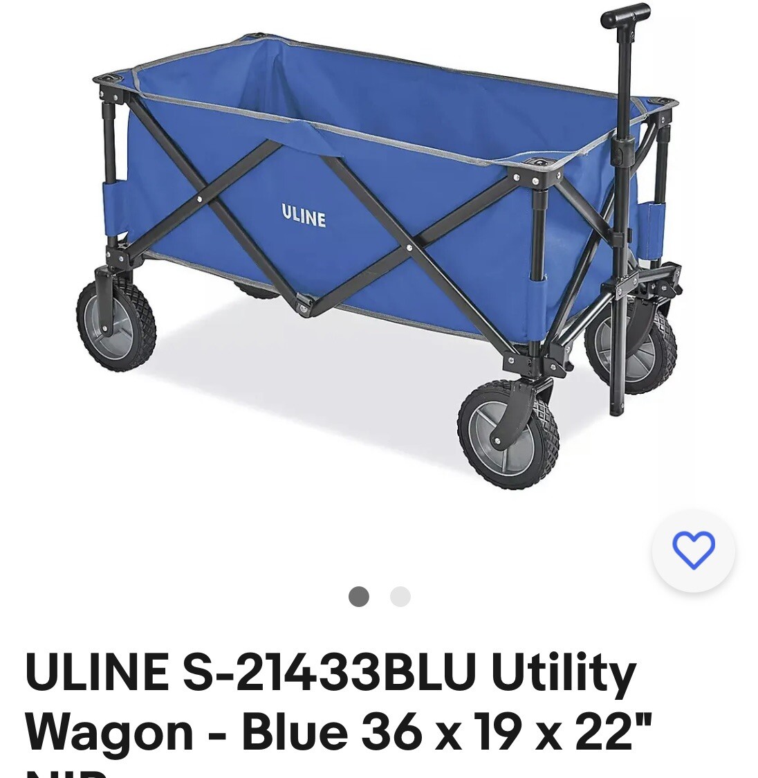 Uline Folding Wagon