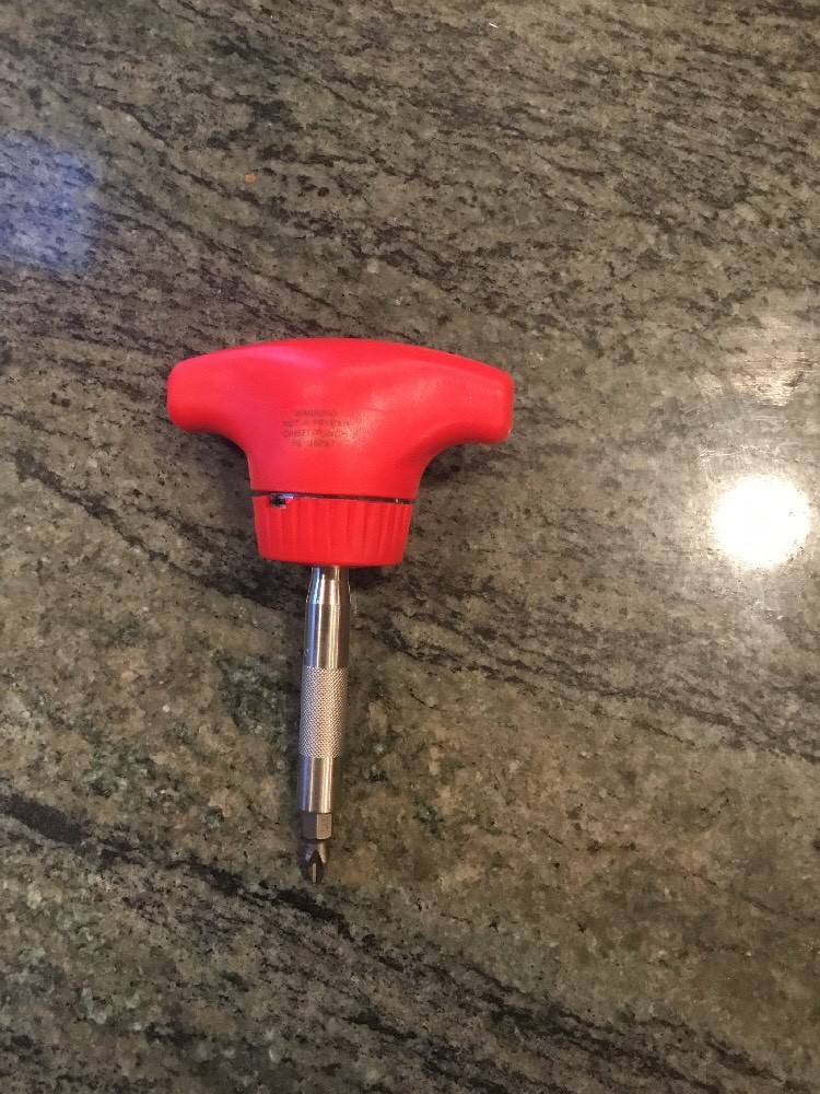 Snap On ssdmrt1r t-handle ratcheting magnetic stubby screwdriver red | eBay