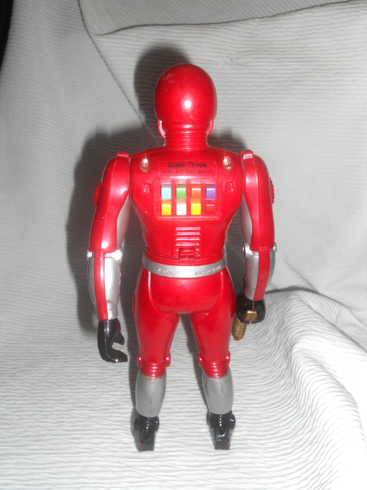 USED 1990 Figure GALACTIC MAN Radio Shack Working with Lights & Sounds ...
