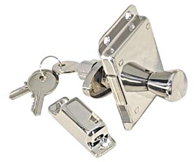 Surface Mount Rim Lock Deadbolt with Locking Mechanism 91x57mm | eBay