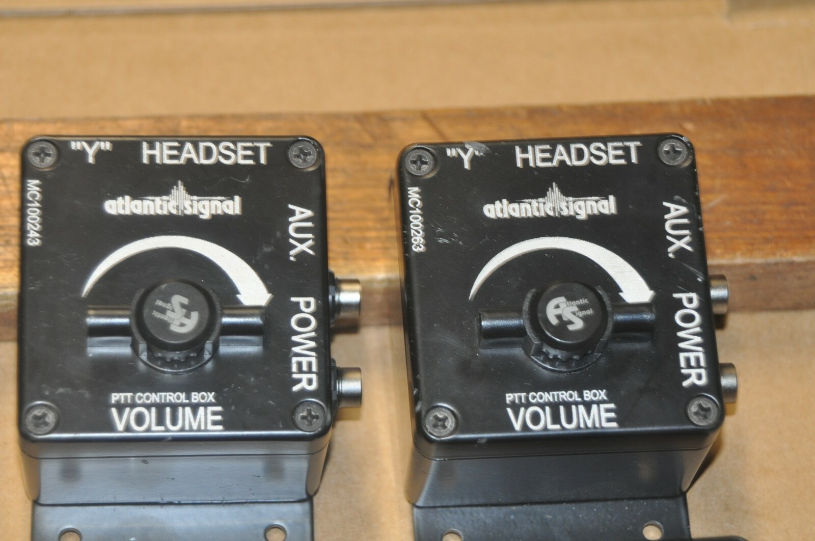 ATLANTIC SIGNAL MC100229 PTT CONTROL BOX LOT OF 8 | eBay