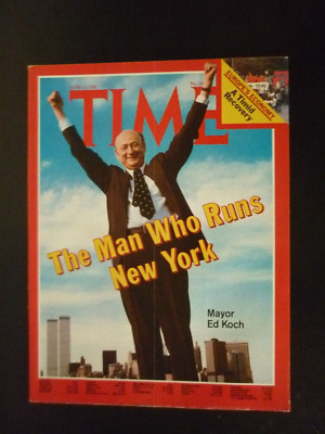 TIME Europe Magazine 1981 Juin 15 MAIRE ED KOCH L'HOMME QUI DIRIGE NEW ...