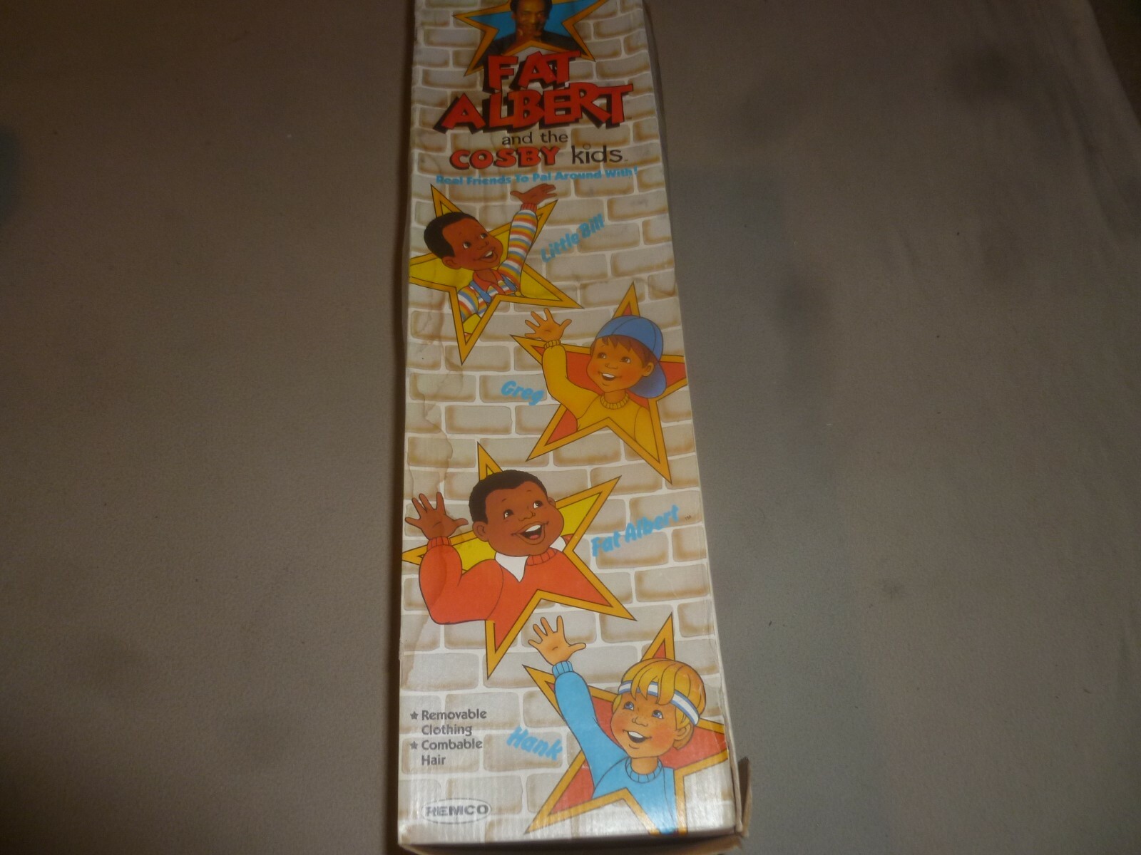 NEW IN BOX FAT ALBERT BILL COSBY COSBYS KIDS GREG DOLL NIB REMCO 1985 ...