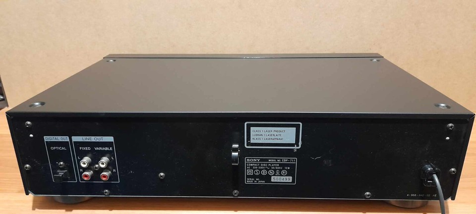Sony CDP-711 CD player | eBay