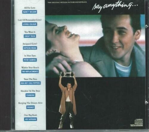 Say Anything: THE ORIGINAL MOTION PICTURE SOUNDTRACK CD (1999) LN | eBay