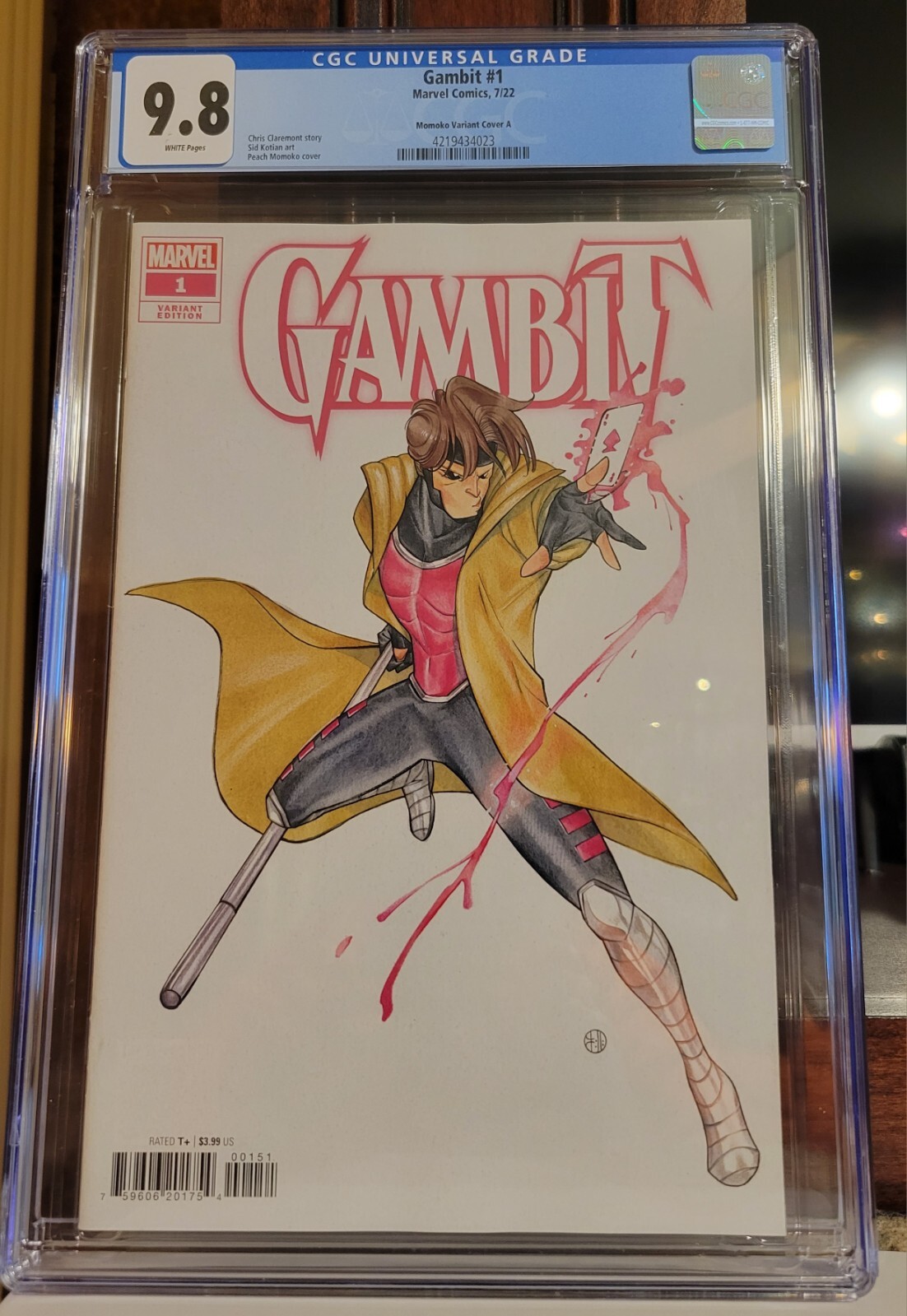 Gambit #1 CGC 9.8 1st Print Peach Momoko Variant Marvel Comics | eBay