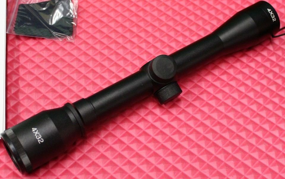 Sun Optics 4X32 Hunter Plus Rimfire Scope .17/.22/Duplex/Black CSPR432 ...