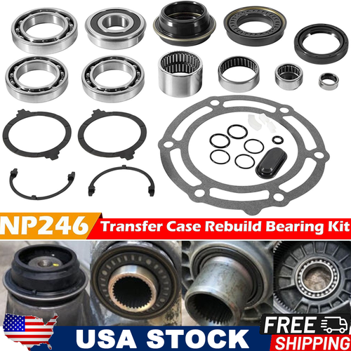 NP246 Transfer Case Rebuild Bearings Kit BK351 For GMC Cadillac Chevy ...