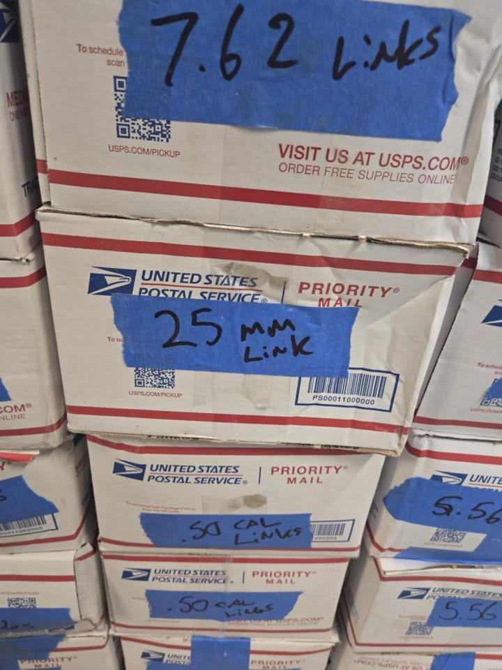 120ea 25mm links army bradley large | eBay