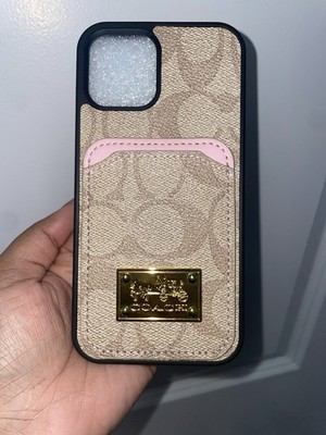 Luxury Coach iPhone Case W/ Card Holder ⬇️⬇️ Read Description | eBay