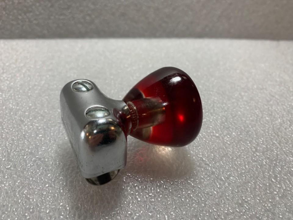 Vintage Original NOS Ruby Red Steering Wheel Knob Automotive Truck ...