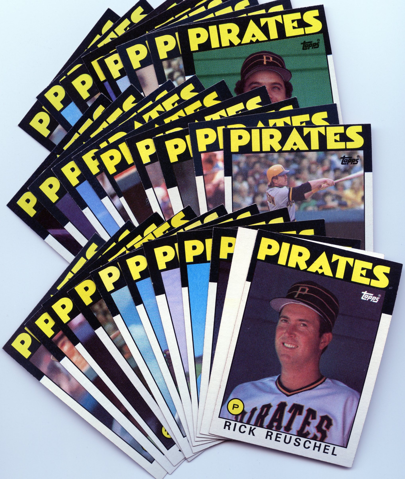 1986 Topps Pirates 28 Card Team Set | eBay