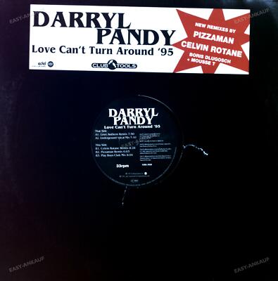 Darryl Pandy - Love Can't Turn Around '95 2Maxi (VG/VG) . | eBay Australia