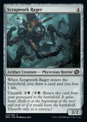 Magic the Gathering (mtg): BRO: Scrapwork Rager (x 4) | eBay